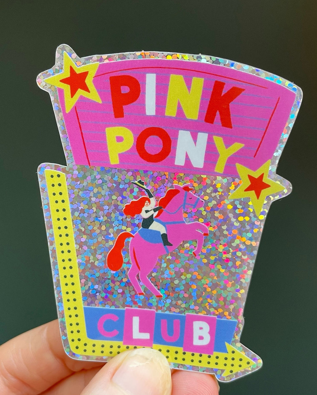 Pink Pony Club Sticker – Naomi Wilkinson